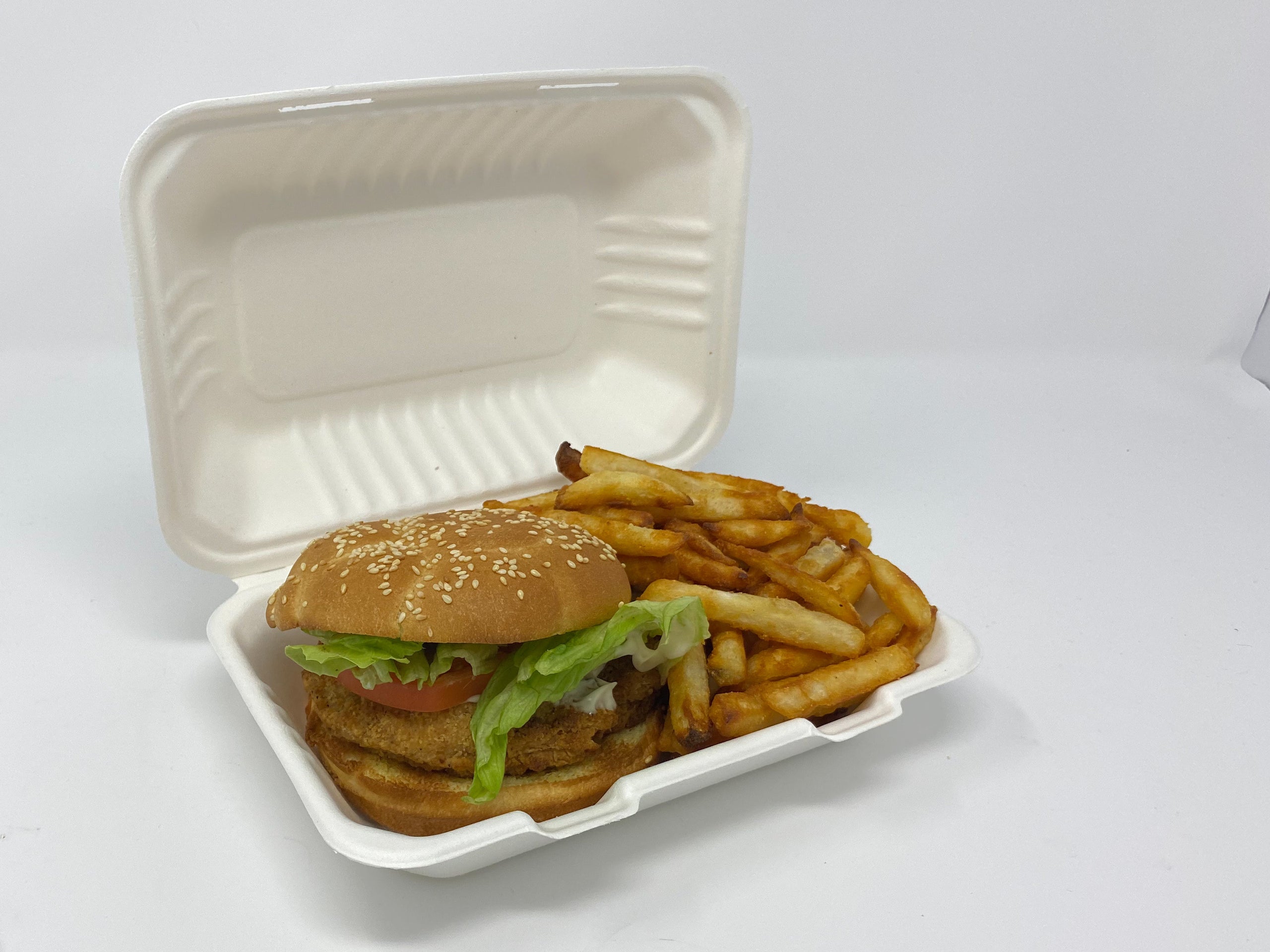 Thunder Crunch Chicken Burger Snack | Cloud’s Pizza & Dairy Bar